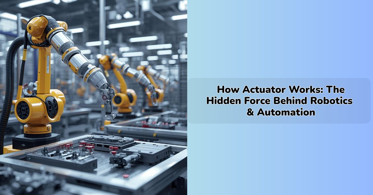 How actuator Works: The Hidden Force Behind Robotics & Automation – IEM ...