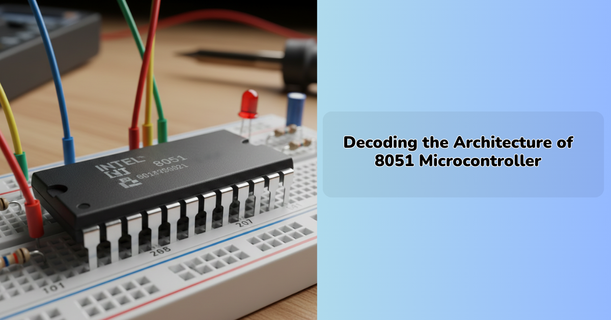 Decoding the Architecture of 8051 Microcontroller – IEM Robotics