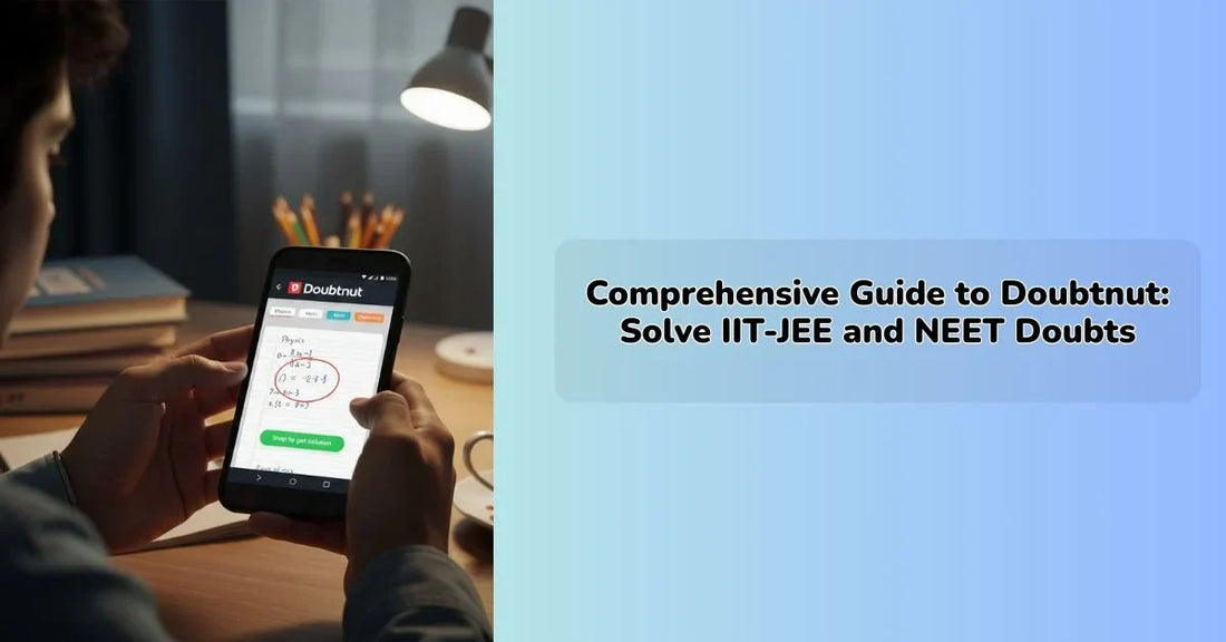 Comprehensive Guide to Doubtnut: Solve IIT-JEE and NEET Doubts – IEM ...