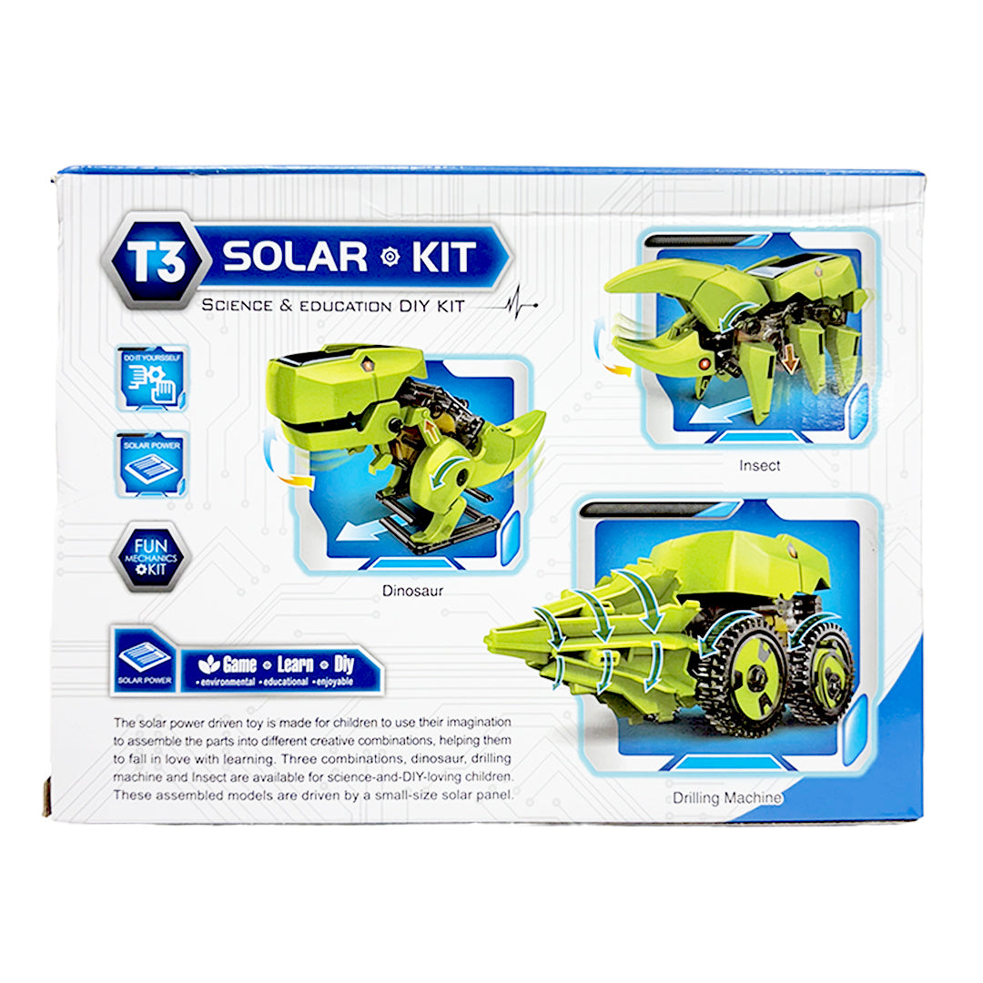 3-in-1 Solar Kit | Science and Education DIY Kit – IEM Robotics