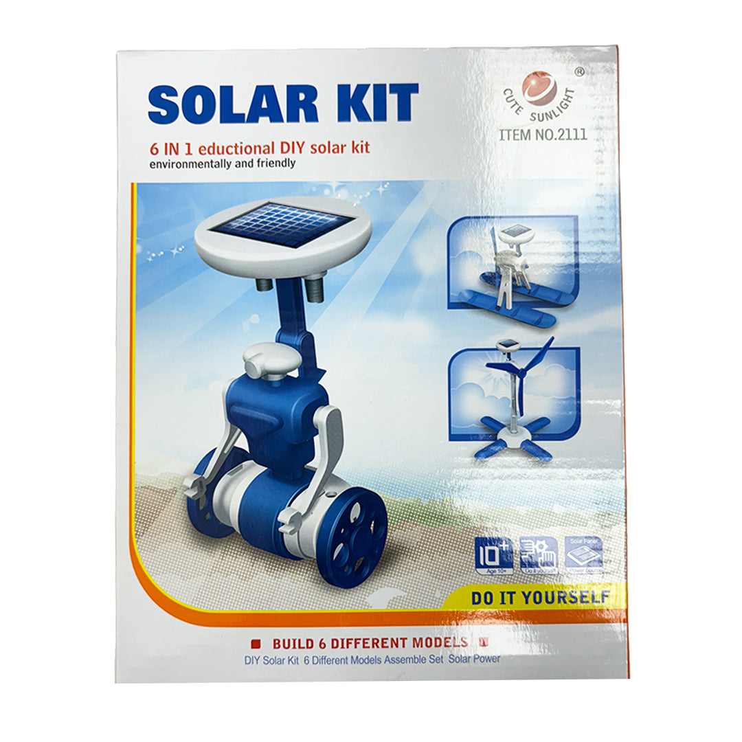 6-in-1 Educational DIY Solar Kit for Kids 10+years – IEM Robotics