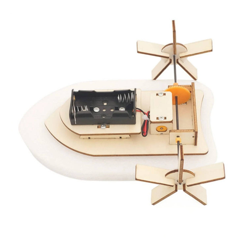 Paddle Wheeler Boat STEM Kit DIY Wooden Paddle Wheeler Boat Educational ...