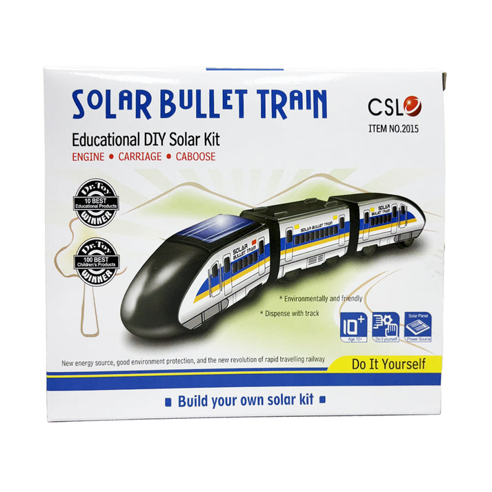Solar Bullet Train | Educational DIY Solar Kit for Kids – IEM Robotics